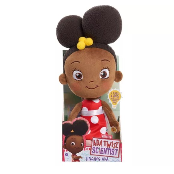Netflix | Toys | Just Play Netflix Ada Twist Scientist Singing Plush ...
